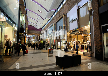 Solihull shopping centre near Birmingham The Midlands England UK ...