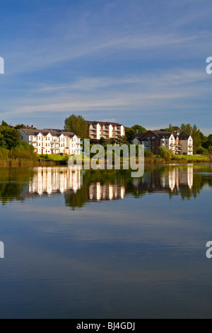 The River Bann at Coleraine in County Londonderry Northern Ireland one ...