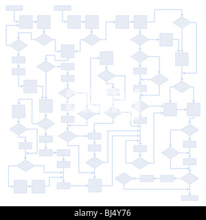 Abstract flowchart diagram. Computer program algorithm Stock Photo - Alamy