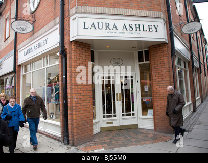 Exterior of Laura Ashley high street store in Hereford Herefordshire ...