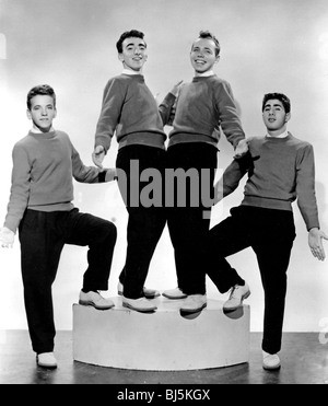 DANNY AND THE JUNIORS - US vocal group about 1958 with Danny Rappat at ...