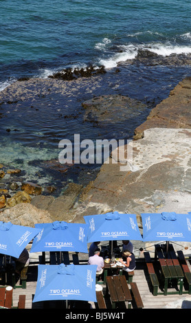 Seafront restaurant at Hermanus Western Cape South Africa Stock Photo ...