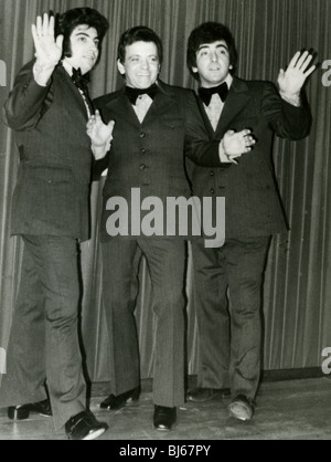 DANNY AND THE JUNIORS US vocal group in 1957 with Danny Rappat at left ...