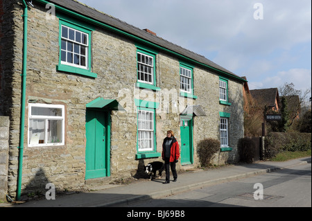 The village of Leintwardine, Herefordshire UK Stock Photo - Alamy