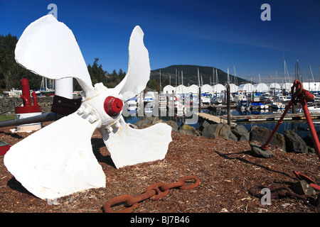 Maple Bay marina, near Duncan, Vancouver Island, British Columbia Stock ...