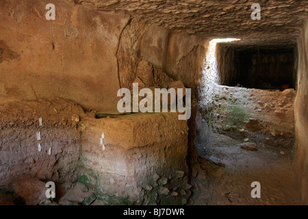 Israel, Jerusalem Mountains, the Cave of John the Baptist by kibbutz ...
