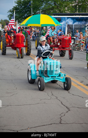 tractor parade at New York State Fair Stock Photo - Alamy