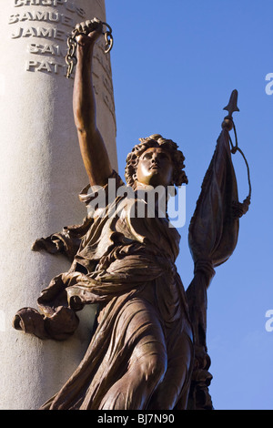 Statue in the Boston Common made by the Henry Bonnard Bronze Company ...