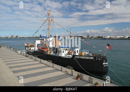 Coast Guard Cutter Bramble Museum in Port Huron, Michigan, USA Stock ...
