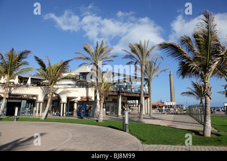 MELONERAS BOULEVARD. MASPALOMAS. GRAN CANARIA. CANARY ISLAND. EUROPE ...