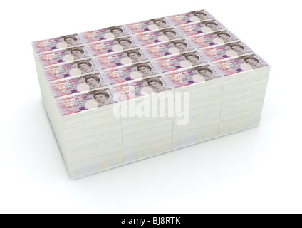 stack of british pounds Stock Photo - Alamy