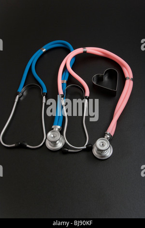 A Pink Medical Stethoscopes- Instruments for checking Wellbeing and ...