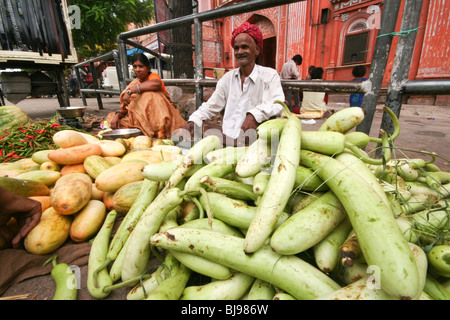 Jaipur, Rajasthan, India. Fruits and Vegetables at a Streetside Stand ...