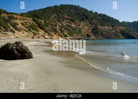Beach at Cala Boix, Ibiza Stock Photo - Alamy