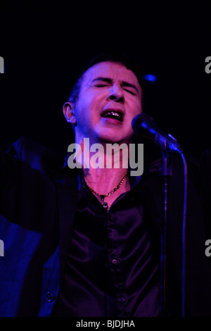 Singer Marc Almond live in Athens Stock Photo - Alamy