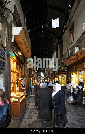 Damascus Syria old city, side souk Stock Photo - Alamy