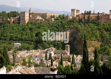 Spain, Andalucia, Granada, The Alhambra Palace, Generallife, interior ...