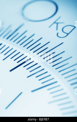 Set of weighing scales, close-up Stock Photo - Alamy