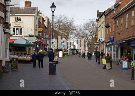 High Street, Stone, Staffordshire Stock Photo - Alamy