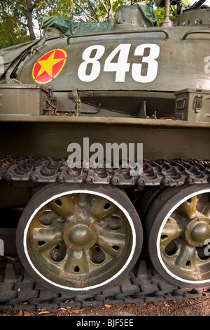 Russian T54 tank at the Reunification Hall, Ho Chi Minh City, (Saigon), Vietnam Stock Photo - Alamy