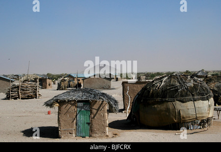 House in South Horr village, Kenya Stock Photo - Alamy
