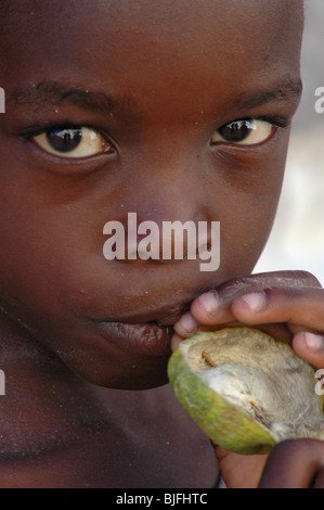 A young Africa Child. Mozambique, Africa. © Demelza Cloke Stock Photo ...