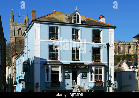 The King of Prussia Pub in Fowey, Cornwall Stock Photo - Alamy