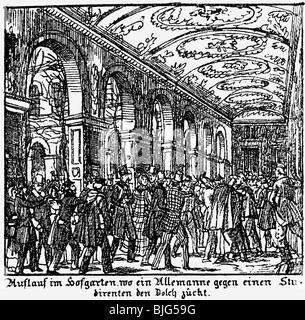 events, revolutions 1848/1849, Germany, Bavaria, Prince Charles of ...