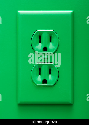 green power outlet Stock Photo - Alamy