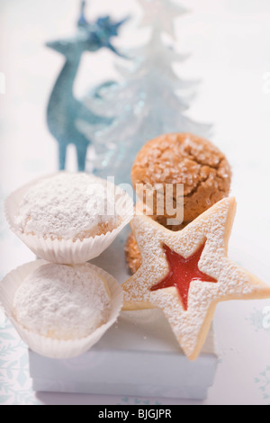 Assorted Christmas biscuits FoodCollection Stock Photo - Alamy