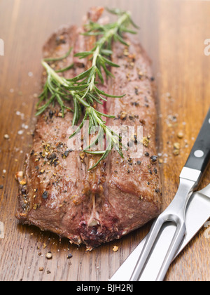 Saddle of venison Stock Photo - Alamy