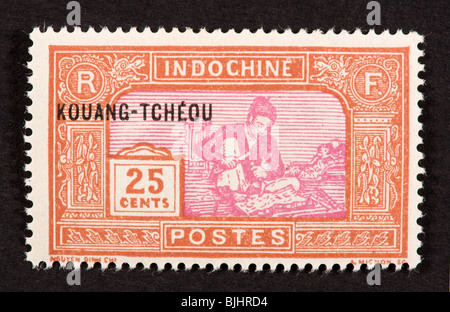 Postage stamp from French Indochina in the Indigenous motifs series ...