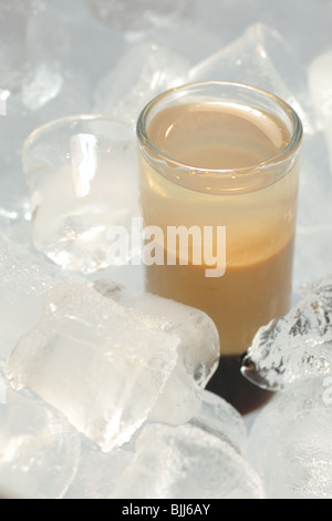 Baileys with ice Stock Photo - Alamy