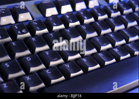 querty computer keyboard Stock Photo - Alamy