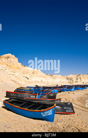 Western Sahara, fishing boats Stock Photo - Alamy