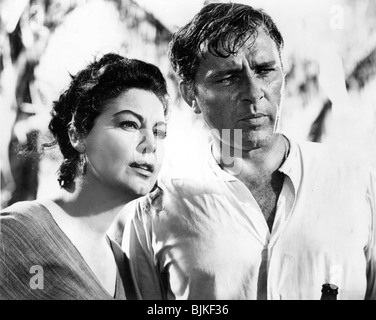 Ava Gardner & Richard Burton Film The Night Of The Iguana (USA 1964 ...