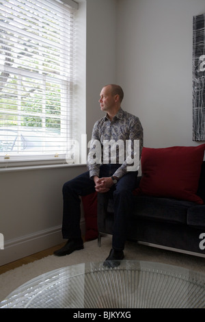 Author Simon Beckett at his home in Sheffield. Beckett is one of the UK ...