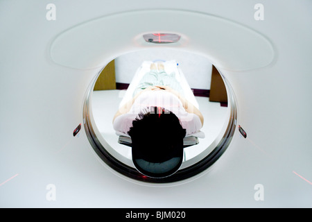Physical examination with computed tomography (CT Scan) control Stock ...