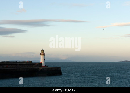 West Pier lighthouse, Whitehaven, Cumbria, UK Stock Photo - Alamy