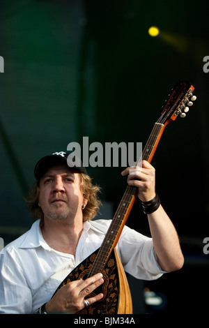 The Swiss Singer and songwriter Ivo live at the Music Plus Open Air in ...