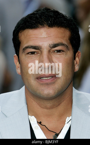 Actor Tamer Hassan arrives ahead of the funeral service for Ricky ...