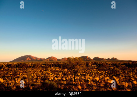 Kata Tjuta, Mount Olga, at sunrise Stock Photo - Alamy