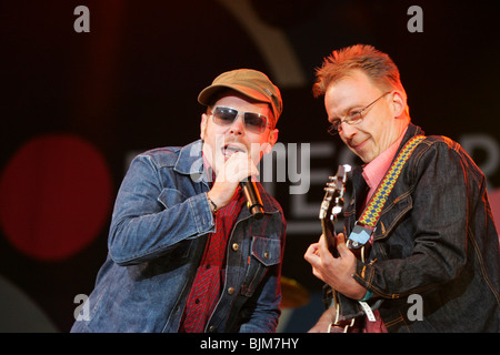 Boris Lauterbach aka "Koenig Boris, singer of the German Hip Hop band ...