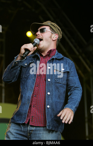 Boris Lauterbach aka "Koenig Boris, singer of the German Hip Hop band ...