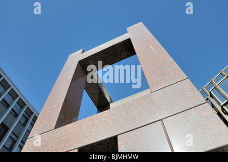Ulm, Germany: Albert Einstein Monument. Ulm is the birthplace of the ...