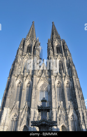 Model Of Cologne Cathedral Stock Photo - Alamy