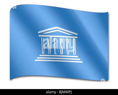 flag of UNESCO (United Nations Educational, Scientific and Cultural ...