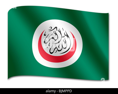 Islamic Conference flag Stock Photo - Alamy