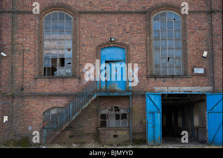 Derelict engine house a Grade II listed building at the former British ...