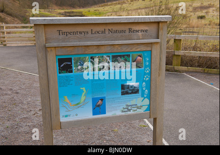 Tirpentwys Local Nature Reserve on reclaimed colliery and landfill site ...
